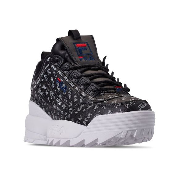 Fila | Shoes | Fila Womens Black Multiflag Chunky Disruptor Ii Platform ...